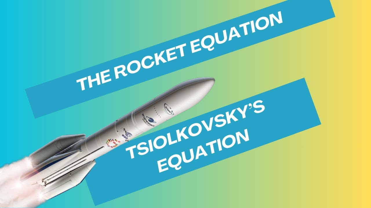 How do rockets work? The rocket equatioN - YouTube