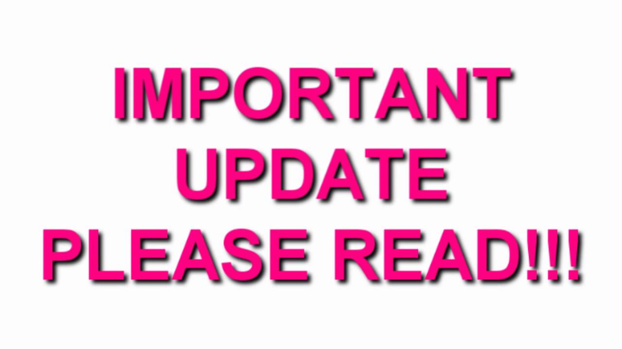 IMPORTANT UPDATE!!! PLEASE READ!!! {Marathons!} - YouTube