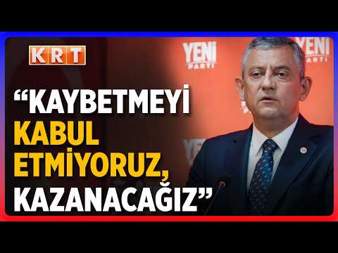 #CANLI | YENİ Parti Genel Başkanı Özgür Özel, İl Başkanları Toplantısı'nda