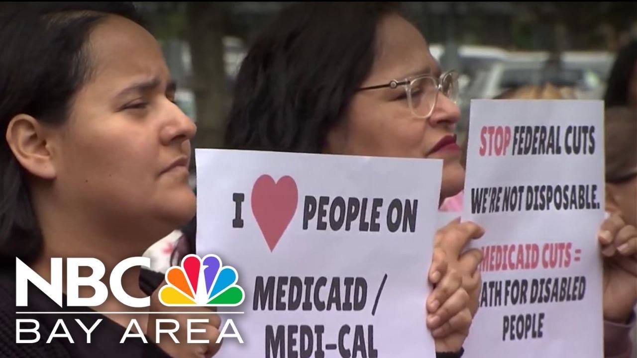 'Save Medicaid' rally held in San Jose - YouTube
