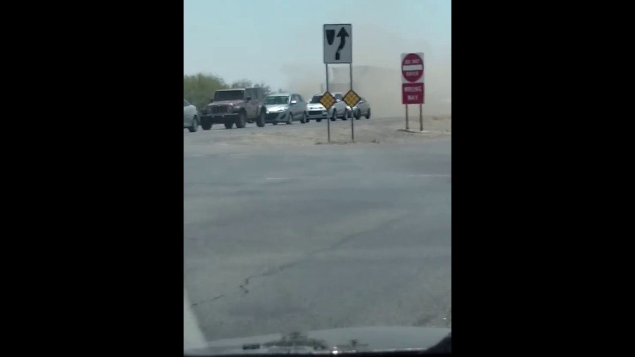 Accident at Riggs Road and AZ State 347 - YouTube