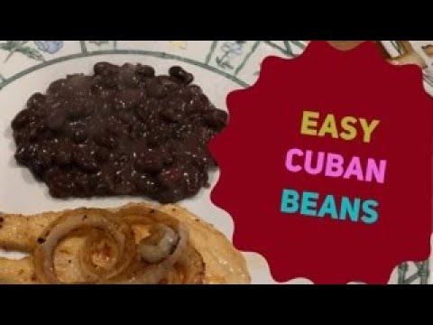 EasyCuban Beans | Simple Black Beans | Norwegian Cruise Ship Copy Cat ...