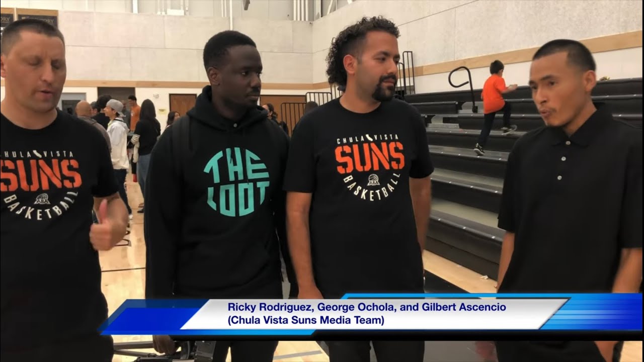 Ricky Rodriguez, George Ochola, and Gilbert Ascencio Chula Vista Suns # ...