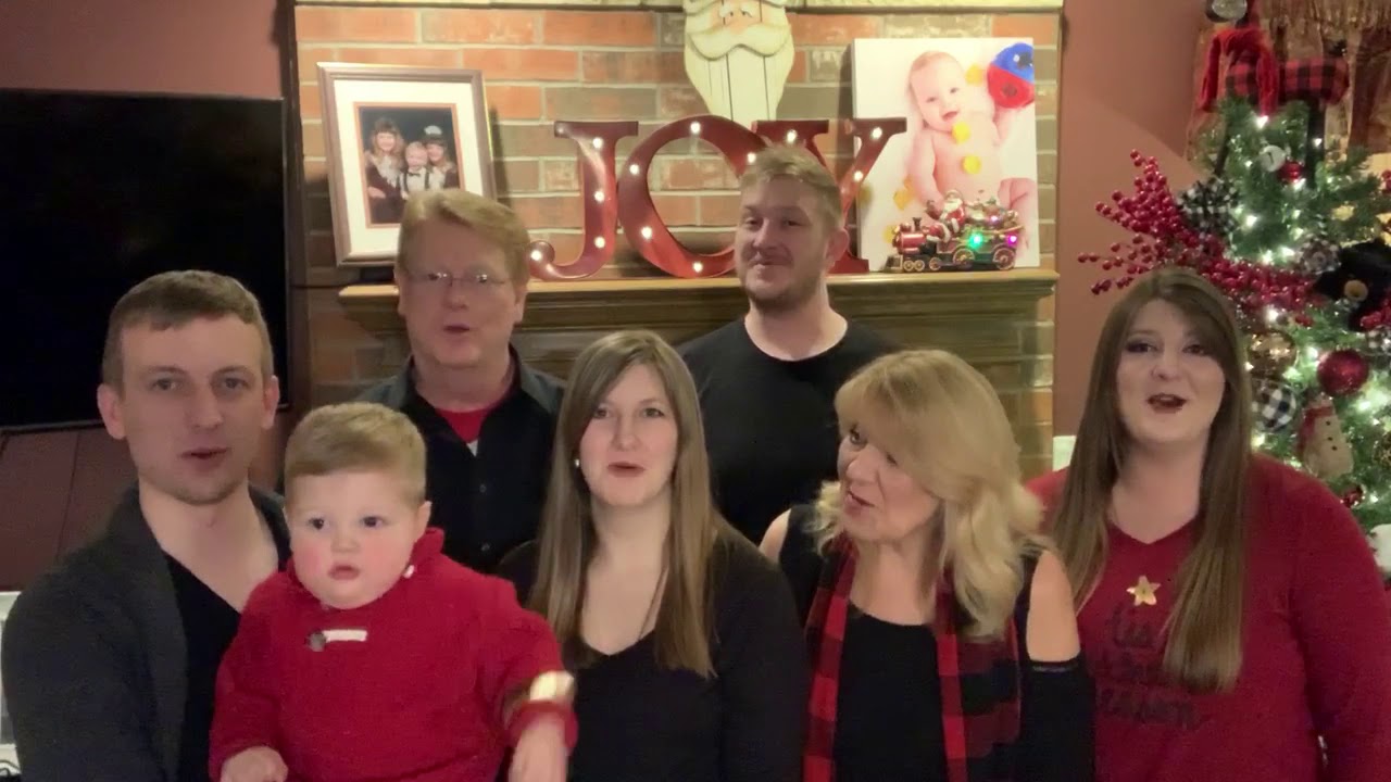 The Wheeler- family Christmas caroling 2019 - YouTube