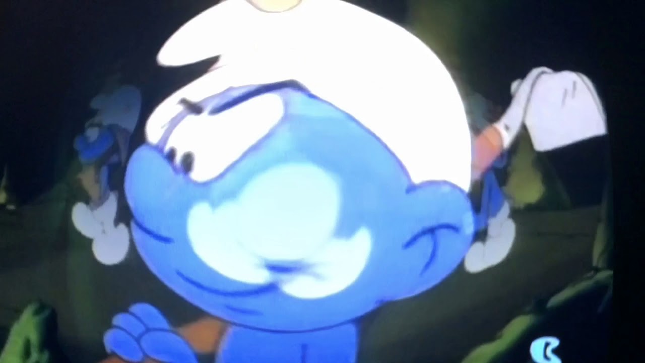 Smurfs hopping cough smurfs funny - YouTube