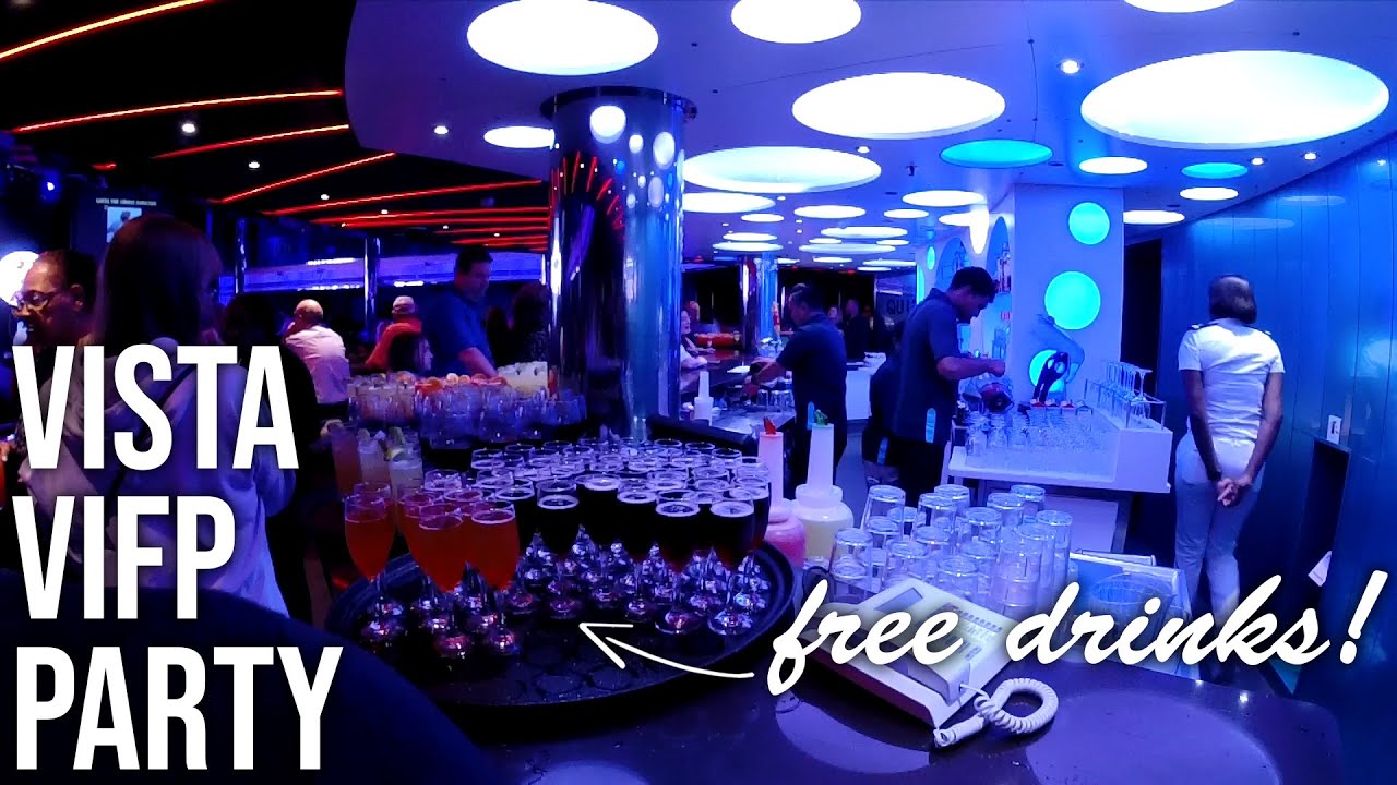 Carnival Vista VIFP Platinum Diamond Party - YouTube