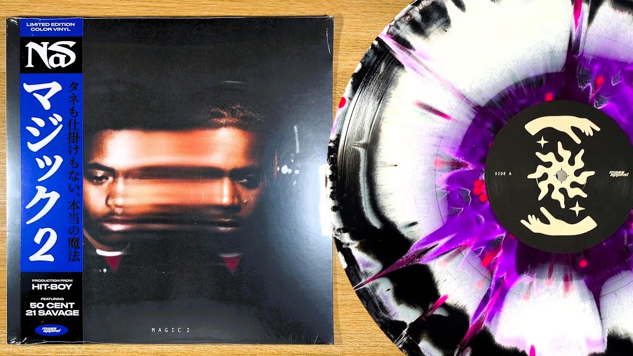 Nas - Magic 2 Limited Edition 5-Colour Vinyl Unboxing - YouTube
