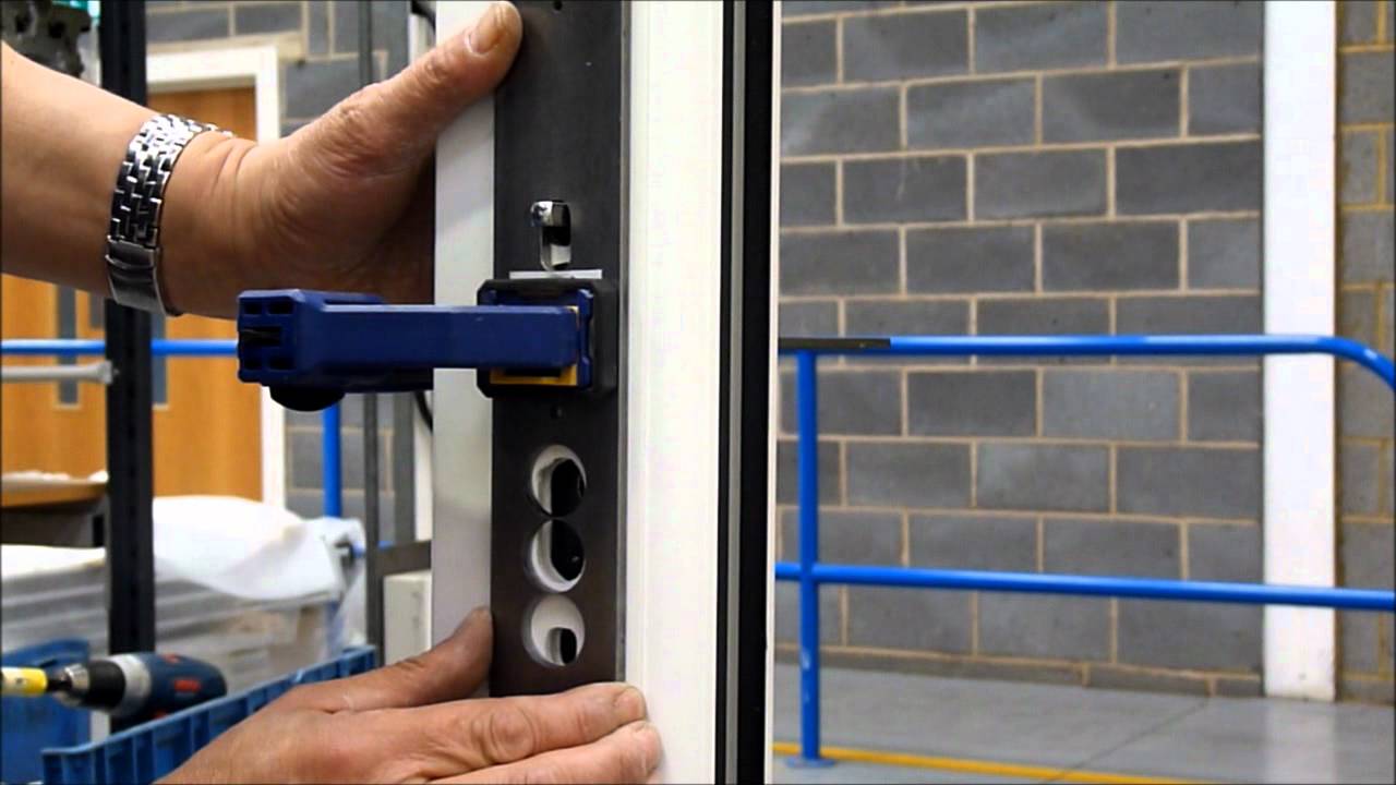 Retro-fitting a Winkhaus Armorshield Cylinder Guard - YouTube