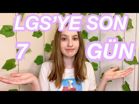 LGS'YE SON 1 HAFTA😨 | DİKKAT ETMENİZ GEREKEN HER ŞEY | İlayda Çavdar