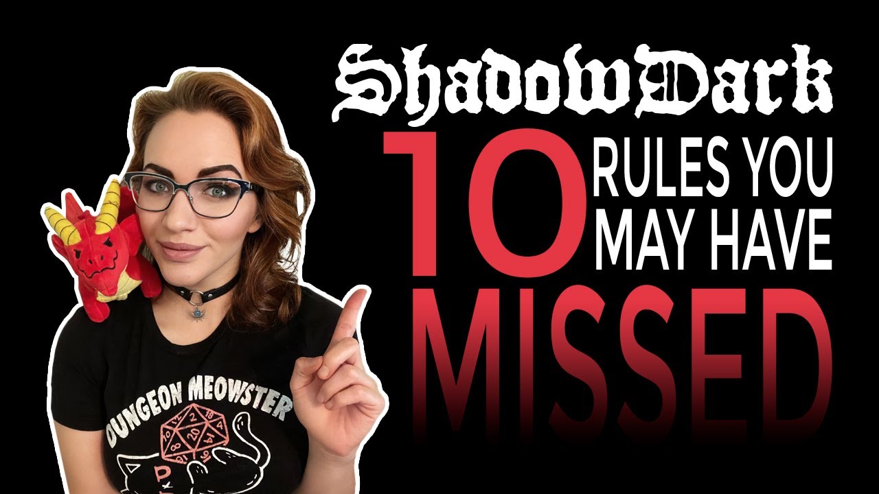10 Shadowdark rules you probably missed - YouTube