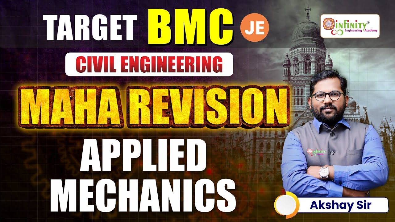 Applied Mechanics | BMC Maha Revision | BMC JE SE Recruitment 2025 | BMC Recruitment 2025 #bmc ...