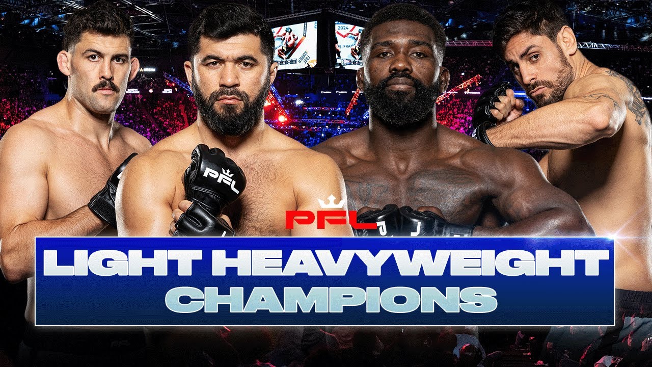 SIX DIFFERENT CHAMPIONS 😲 | Every Light Heavyweight Champion in PFL ...
