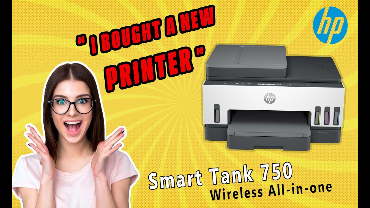 New HP smart tank 750 Printer | Unboxing | Configuration Itboy 2024 ...