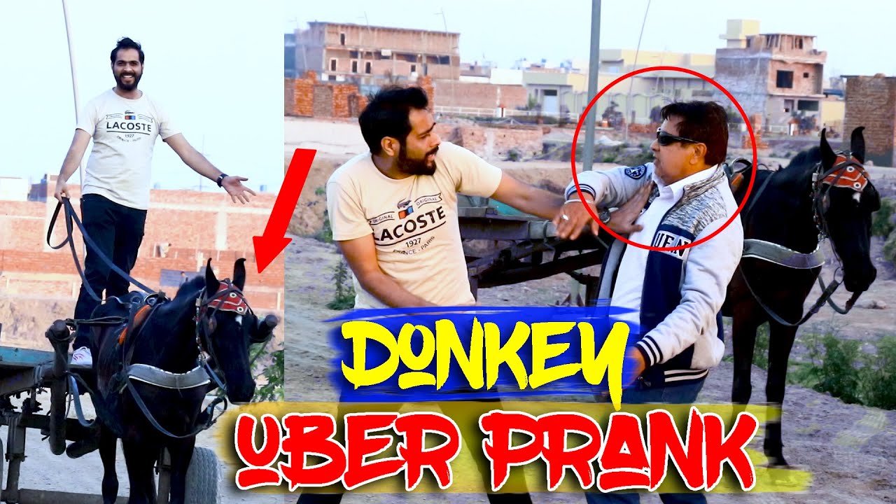 Picking up Uber Rides on GADHA GARI @AliRazaPranks - YouTube