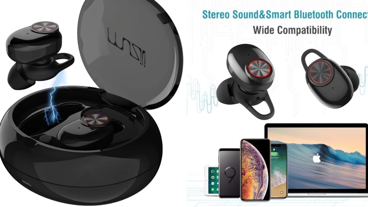 Muzili TWS V5 Bluetooth V4 2 True Wireless in Ear Headphones with 3D ...