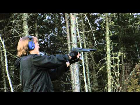 Firing Desert Eagle .50AE 10 Inch Barrel