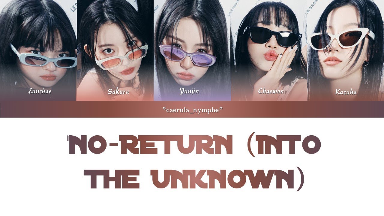 [NO-RETURN(Into the unknown)] LE SSERAFIM УКРАЇНСЬКОЮ[ROM/ENG/UA ...