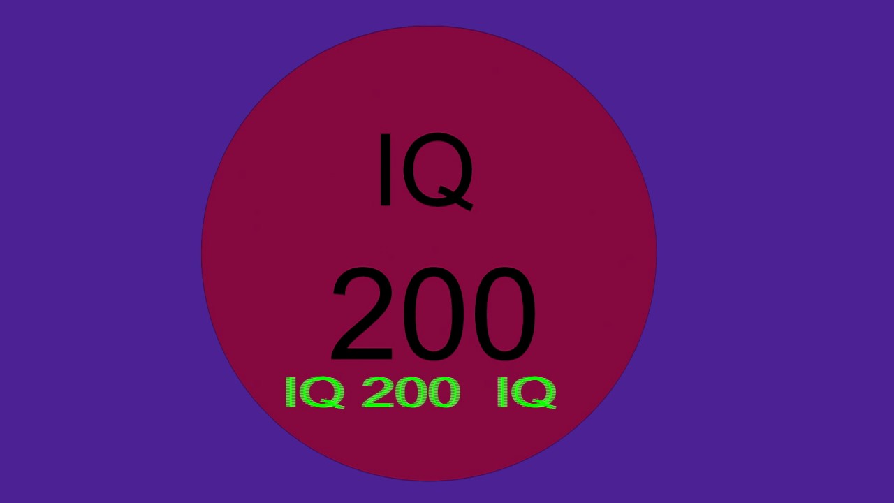 IQ 200 New Wave IQ - YouTube