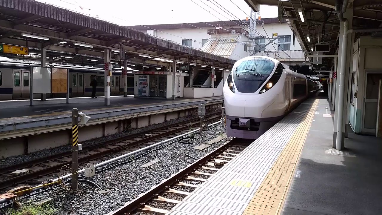 E657系特急ときわ59号勝田行上野発車 - YouTube