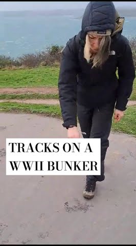 Transfer tracks in a strong windy day in Cornwall. #mantracking - YouTube