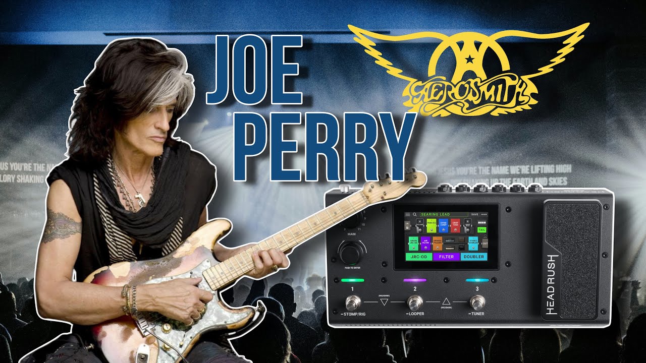 JOE PERRY Rig Headrush MX5 🔥 - YouTube