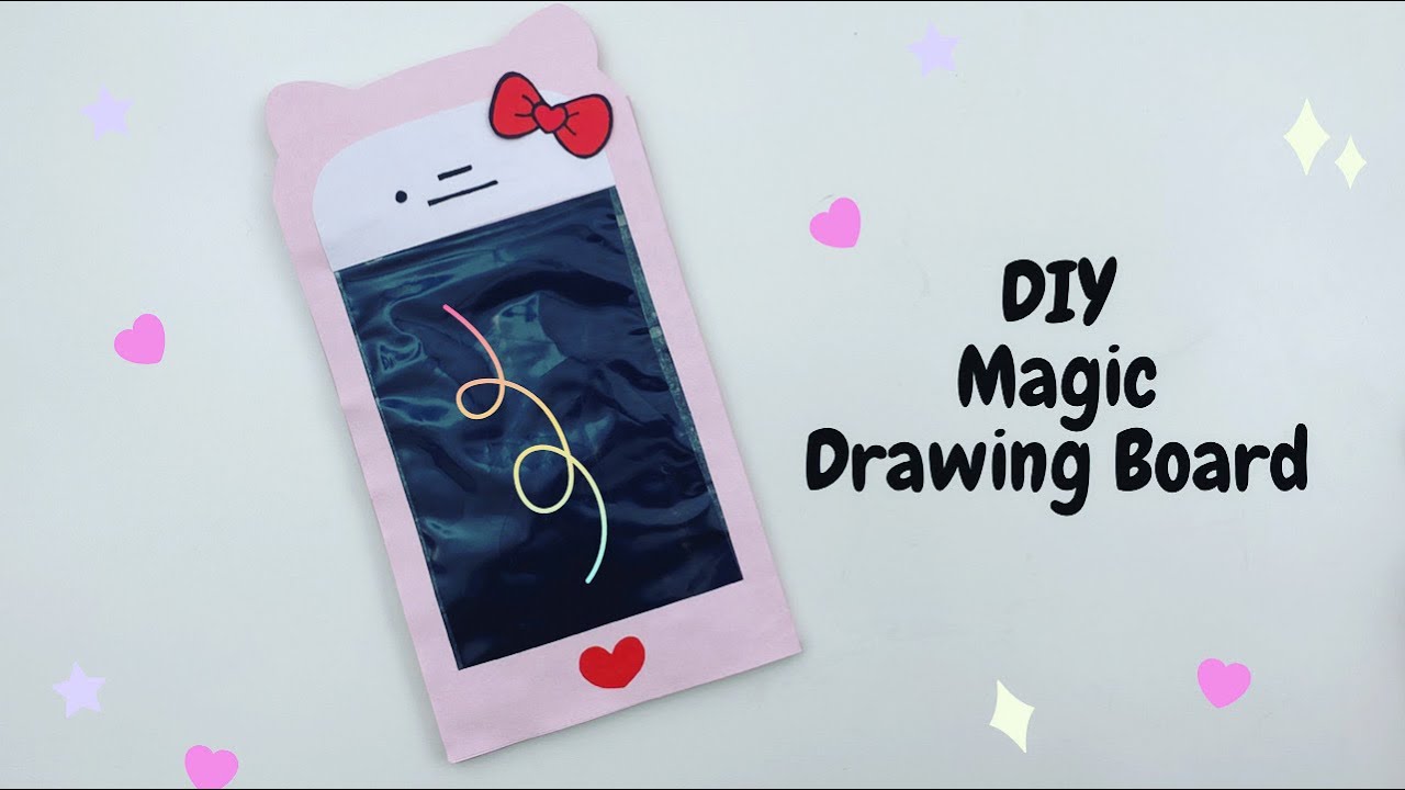 DIY Paper Magic Board For Kids / Paper Phone / Nursery Craft Ideas ...
