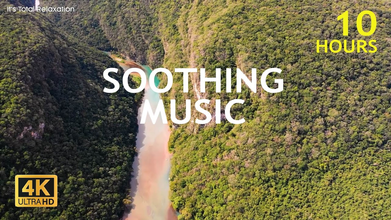 10 hours Relaxing Soothing Music, Piano Music for Stress Relief, Sleep ...