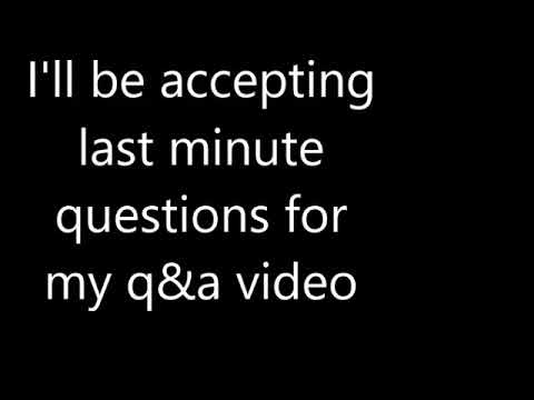 last minute questions - YouTube