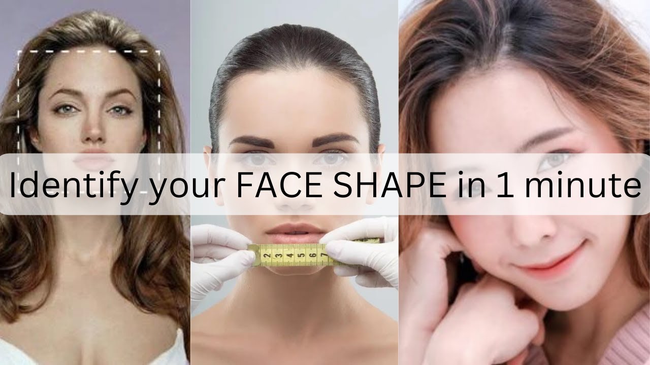 Types of Face Shapes which one do you have? | Identify your FACE SHAPE👨 ...