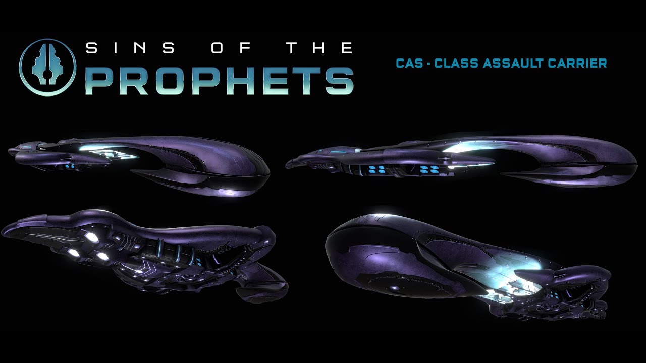 Sins of the Prophets - Covenant CAS-class Assault Carrier - YouTube