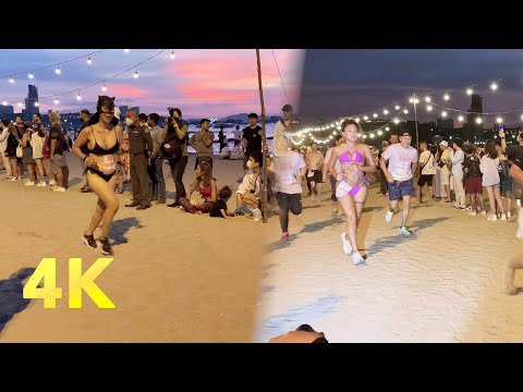 [4K] Pattaya International Bikini Beach Race 2022 - Part 3 / Pattaya