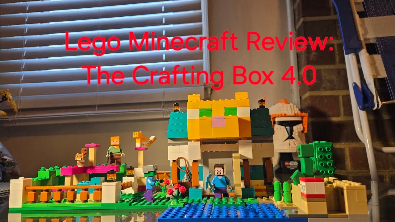 Lego Minecraft Review: The Crafting Box 4.0 - YouTube