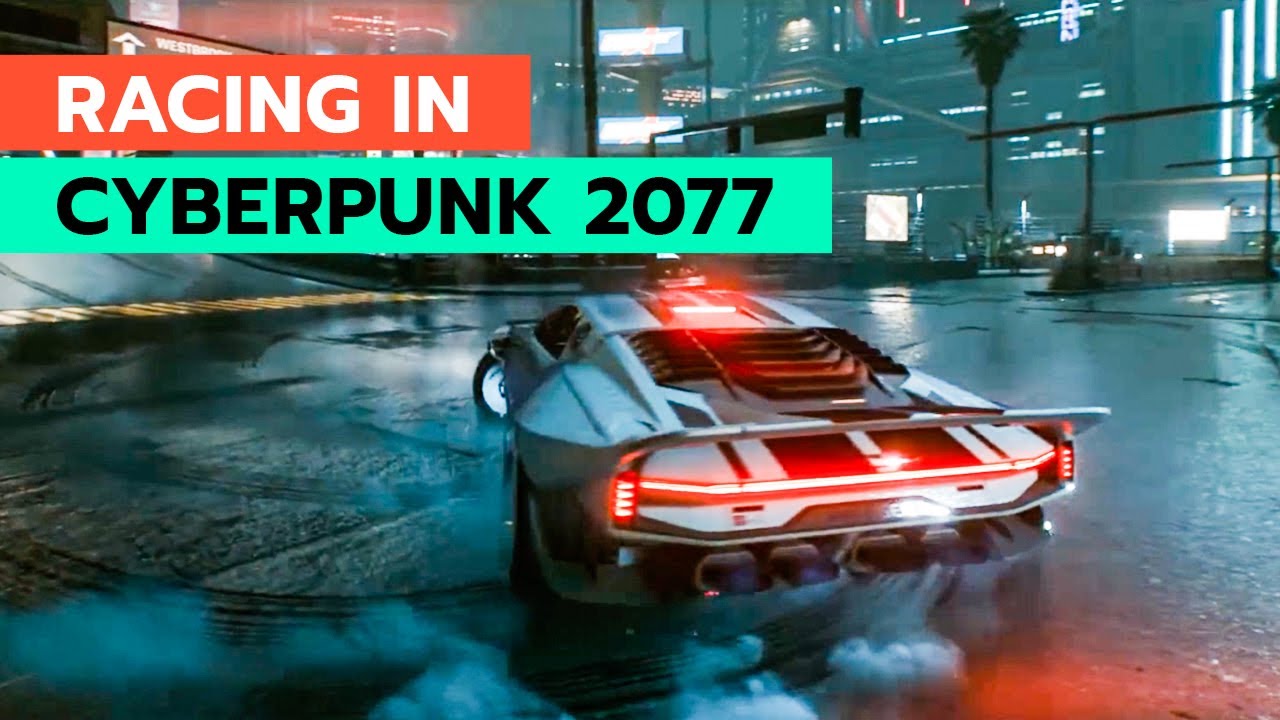 Is this a Racing Game? | Racing in Cyberpunk 2077 - YouTube
