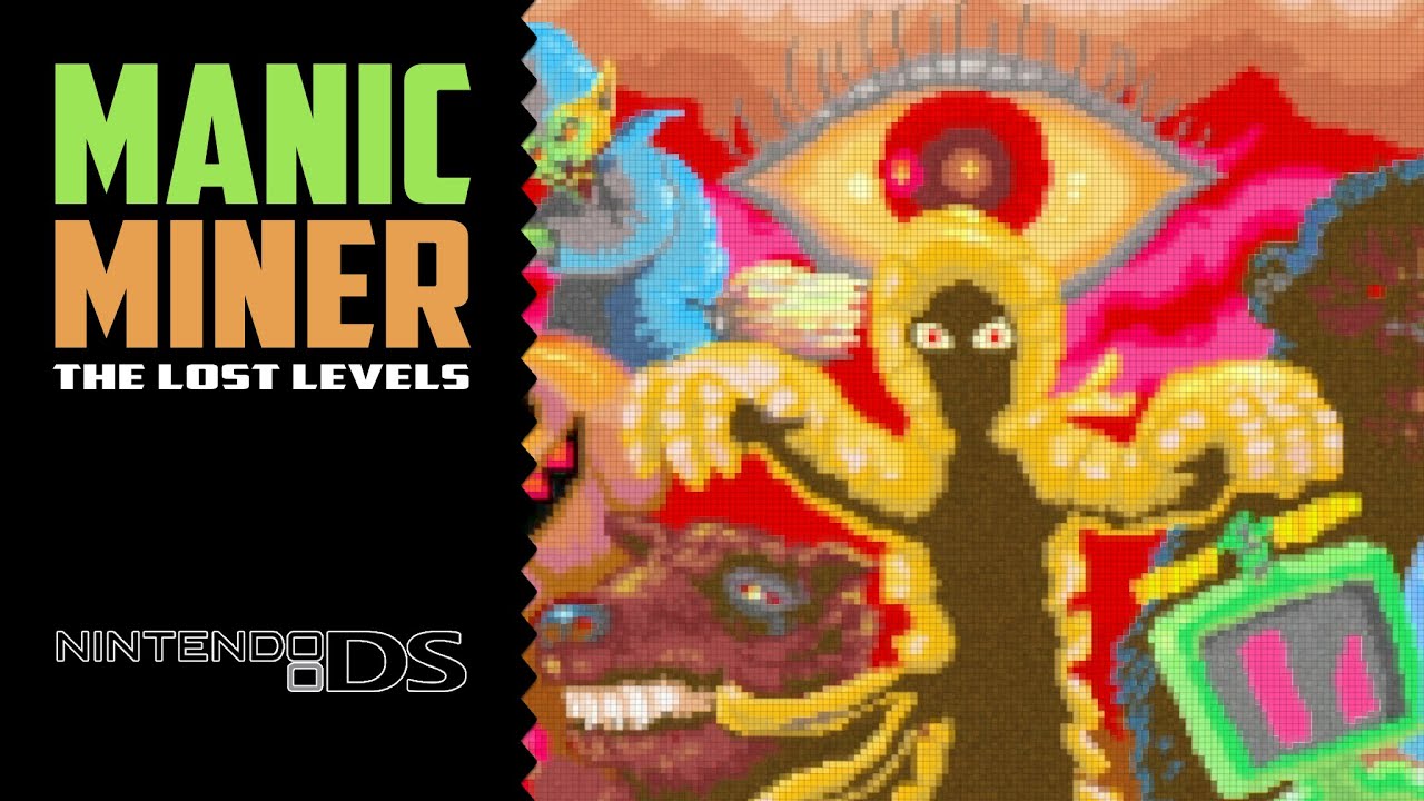 Manic Miner - The Lost Levels / RetroArch / Nintendo DS - YouTube