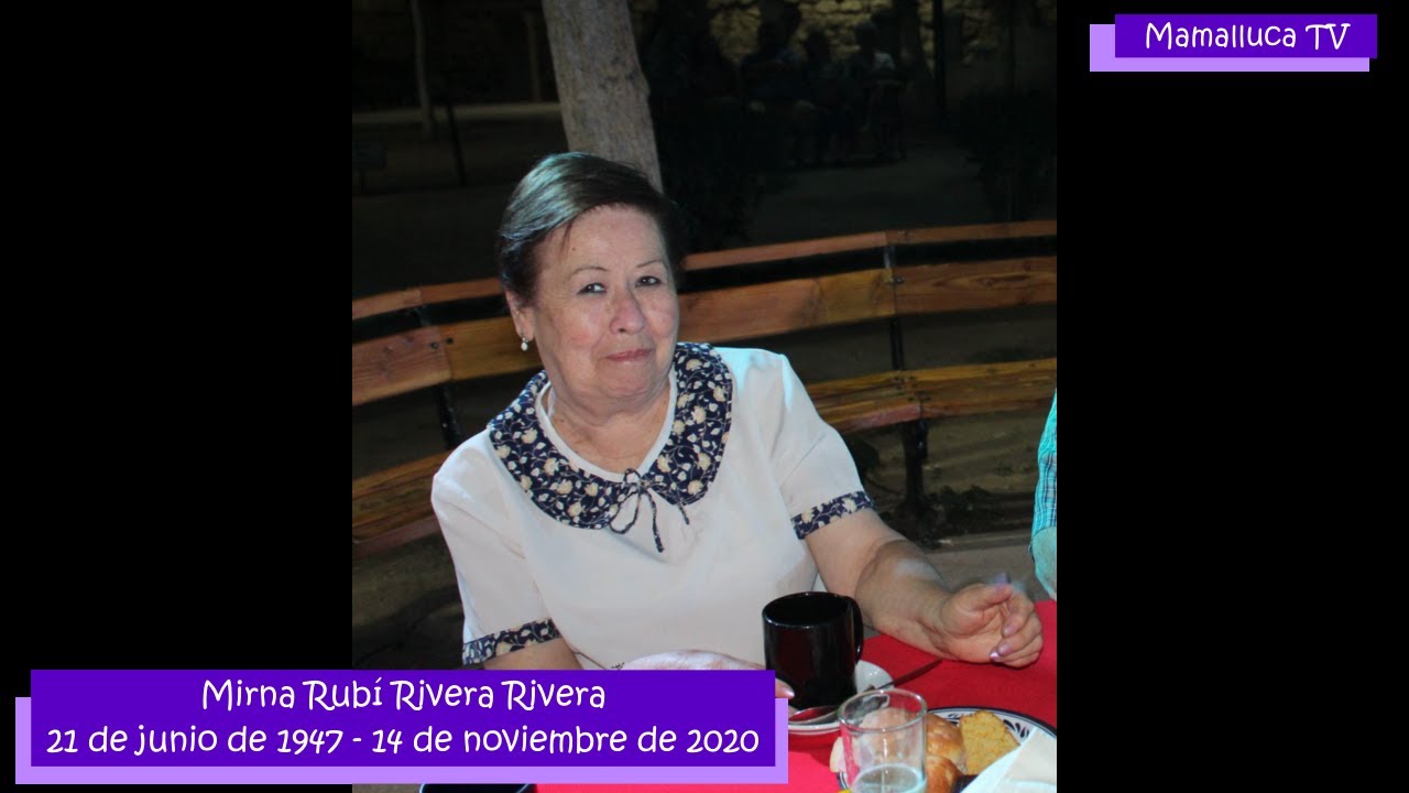 La Maestra Srta. Mirna Rivera (21 de junio de 1947 - 14 de noviembre de ...
