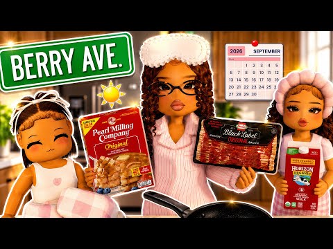 FIRST DAY OF SCHOOL MORNING ROUTINE! *STRESSED OUT* | BERRY AVENUE FAMILY ROLEPLAY | EPISODE 6