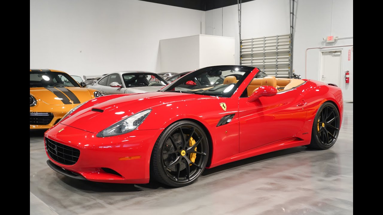 *SOLD* 2014 Ferrari California in Rosso Corsa Red w/ ONLY 9,144 miles ...