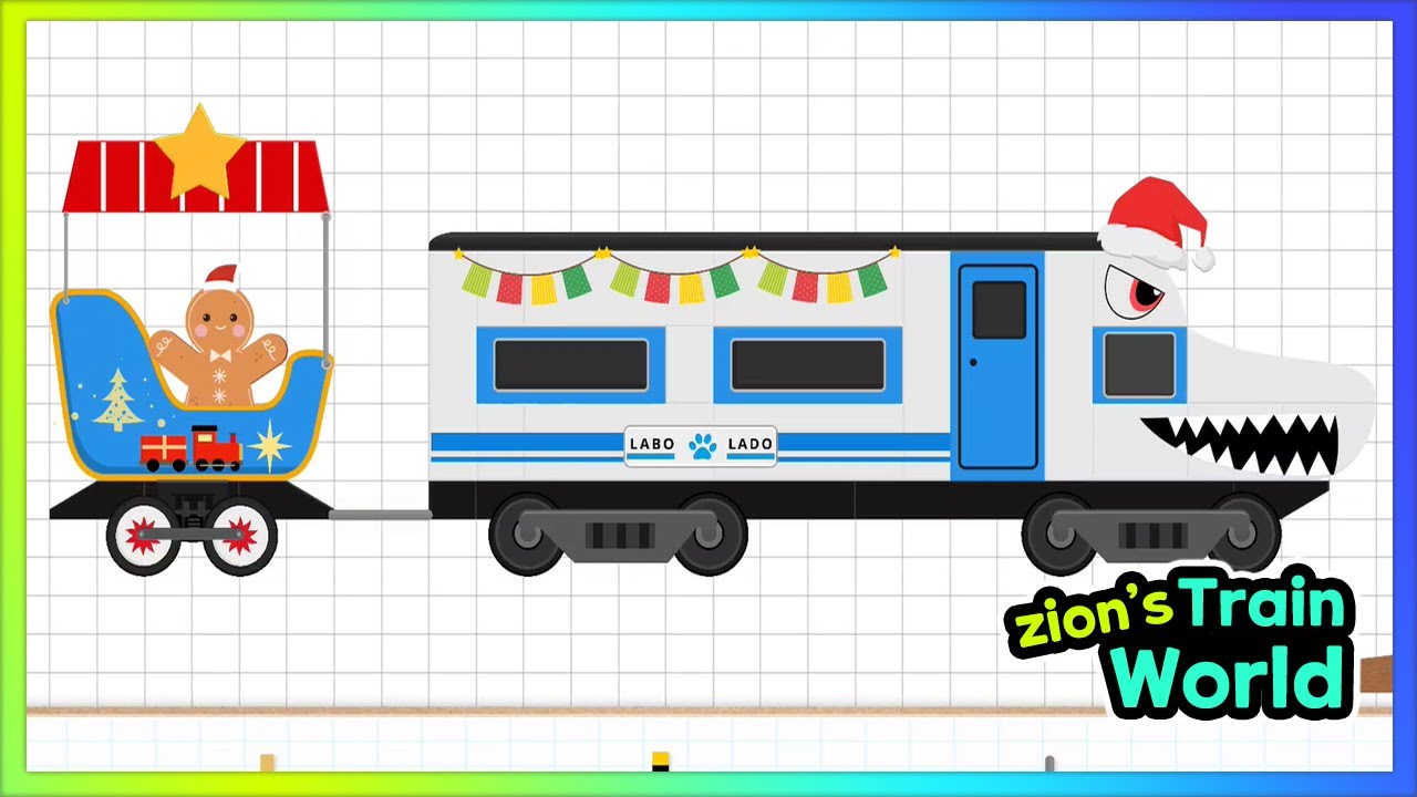 Labo Christmas Train #499 Shark Train Toy Train - YouTube