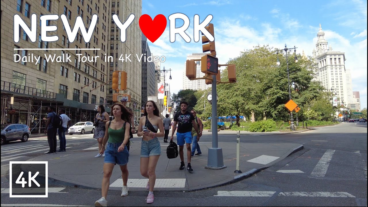 [Daily] New York City, Manhattan Summer City Walk Tour, Broadway, Part ...