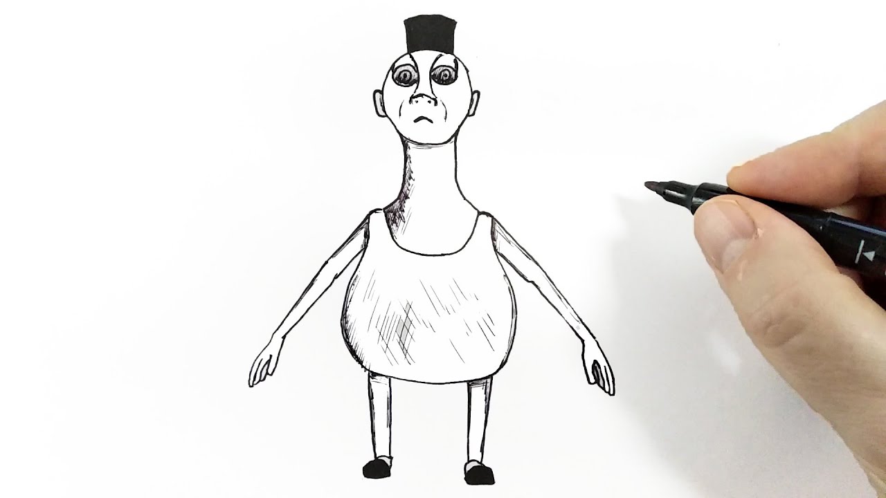 How to draw the Hamood Habibi meme - YouTube