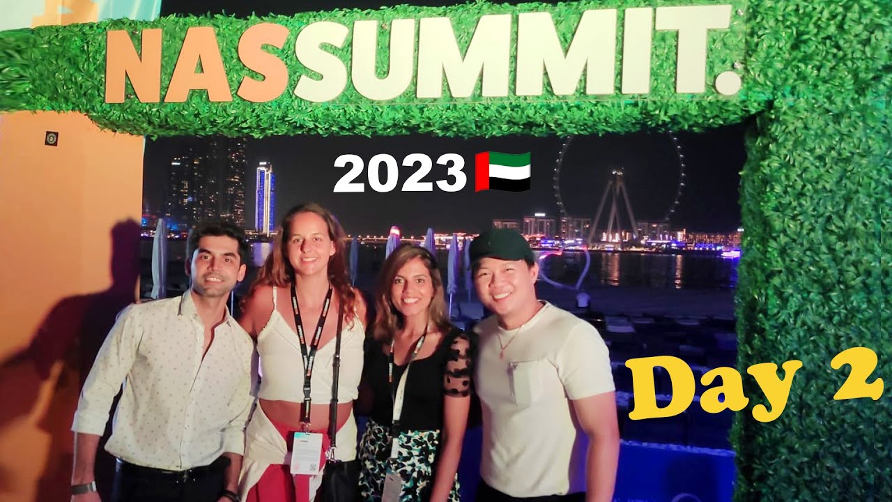 NAS Summit 2023 Dubai | Day 2 | Afterparty at Zero Gravity - YouTube