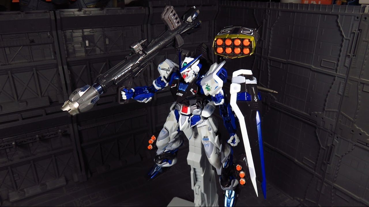 Metal Build Gundam Astray Blue Frame Full-Weapons Figure Review - YouTube