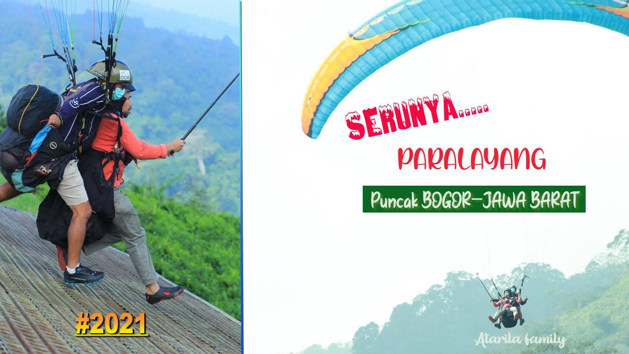 Serunya Paralayang Puncak Bogor Jawa Barat | 2021 - YouTube