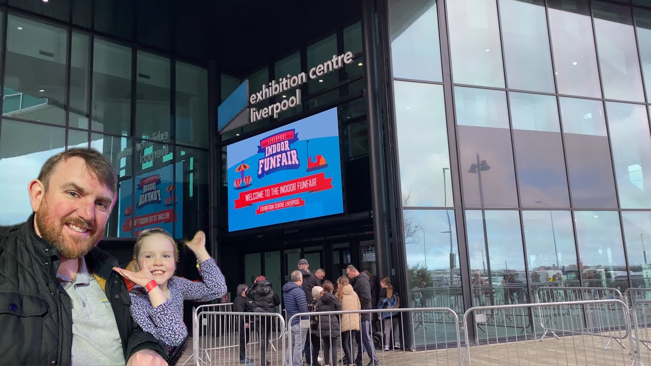 Review and Vlog of the Indoor Funfair in Liverpool at the Exhibition ...