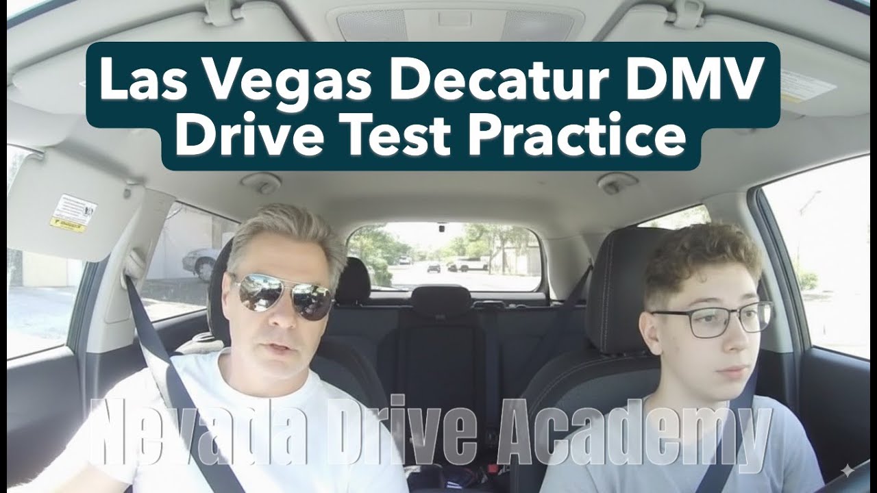 Las Vegas Decatur DMV Test Tips 2025 Practice Drive With Instructor # ...