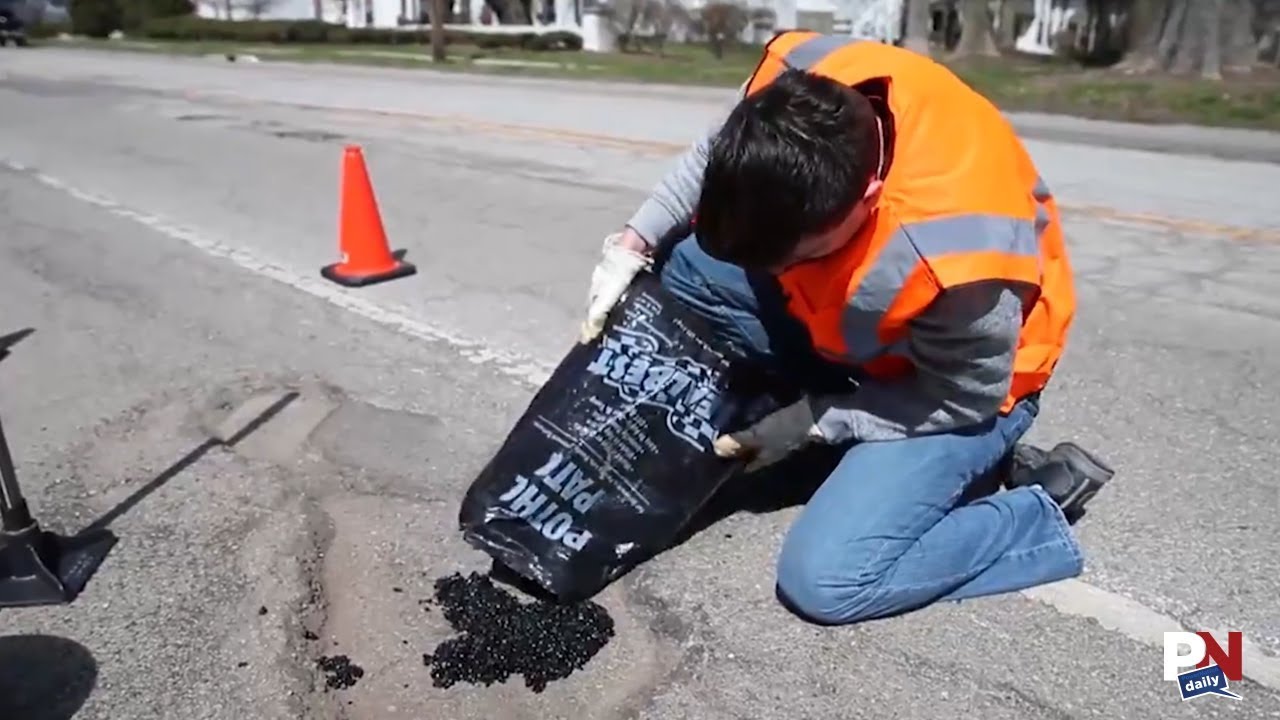 Meet The Two Guys That Are Fixing Indiana’s Potholes Themselves - YouTube