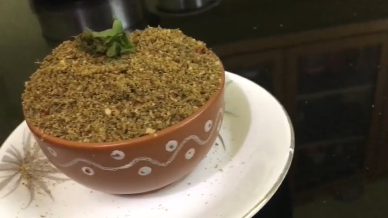 Tender Tamarind Leaves powder|| చింతచిగురు పొడి || MBV - YouTube