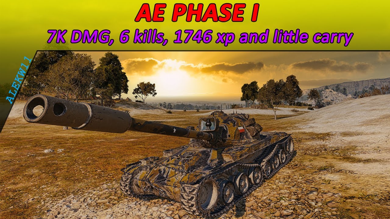 AE Phase I - EPIC tank from Battle Pass - 7 k dmg - YouTube