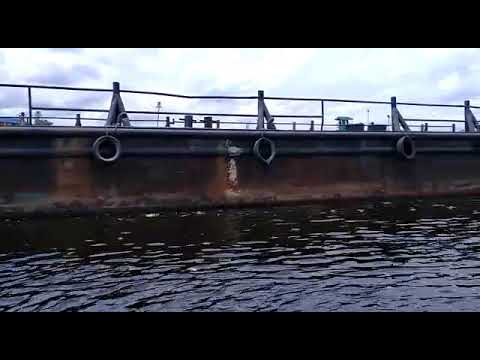 1200 Ton Ramp Barge & Tugboat For Hire In Lagos - YouTube