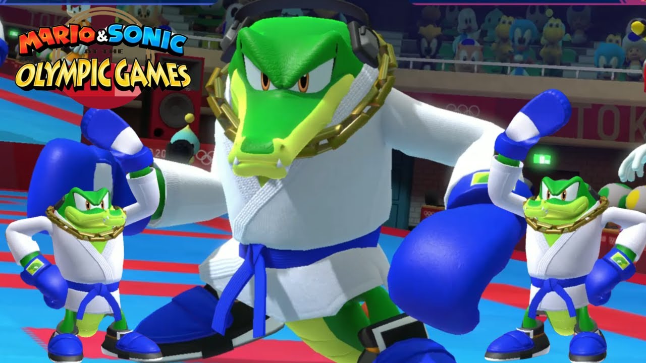 Mario & Sonic At The Olympic Games Tokyo 2020 (Karate Kumite) Mario ...